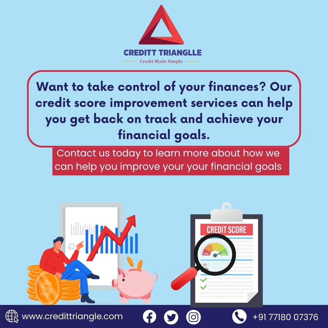 Credit score improvement services can help achieve financial goals