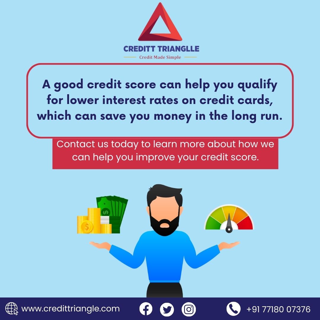 A good credit score can help you qualify for lower interest rates on ...